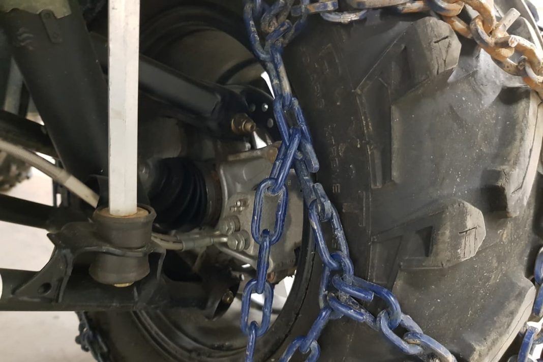 How to Install ATV Tire Chains (Diamond and Ladder Style)