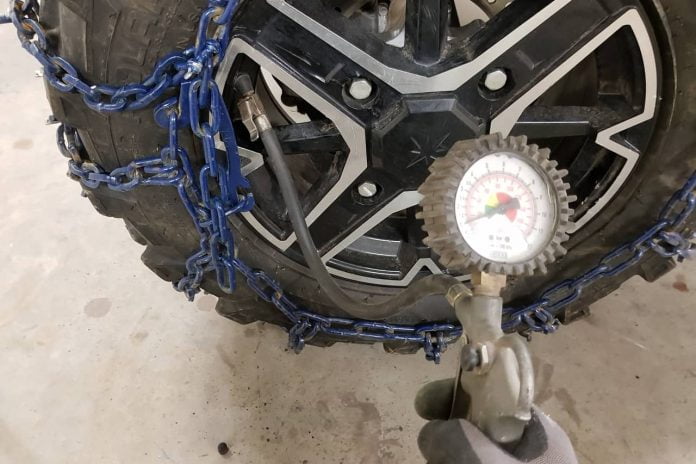 How to Install ATV Tire Chains (Diamond and Ladder Style)
