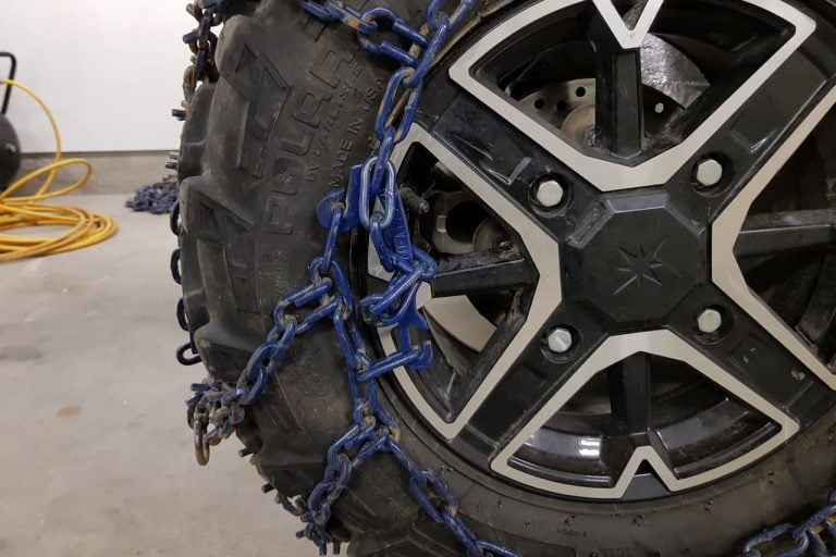How to Install ATV Tire Chains (Diamond and Ladder Style)