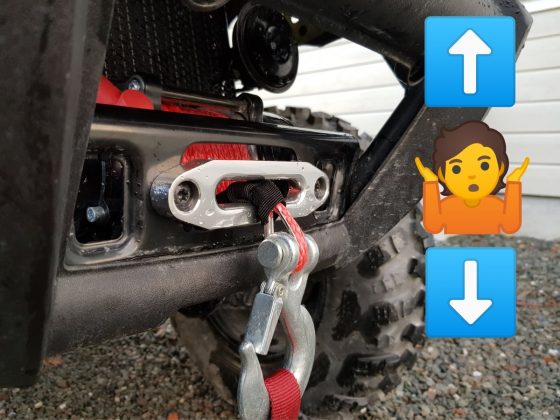 ATV Winch Mounting Upside Down? Truckbed? Hitch? Rack?