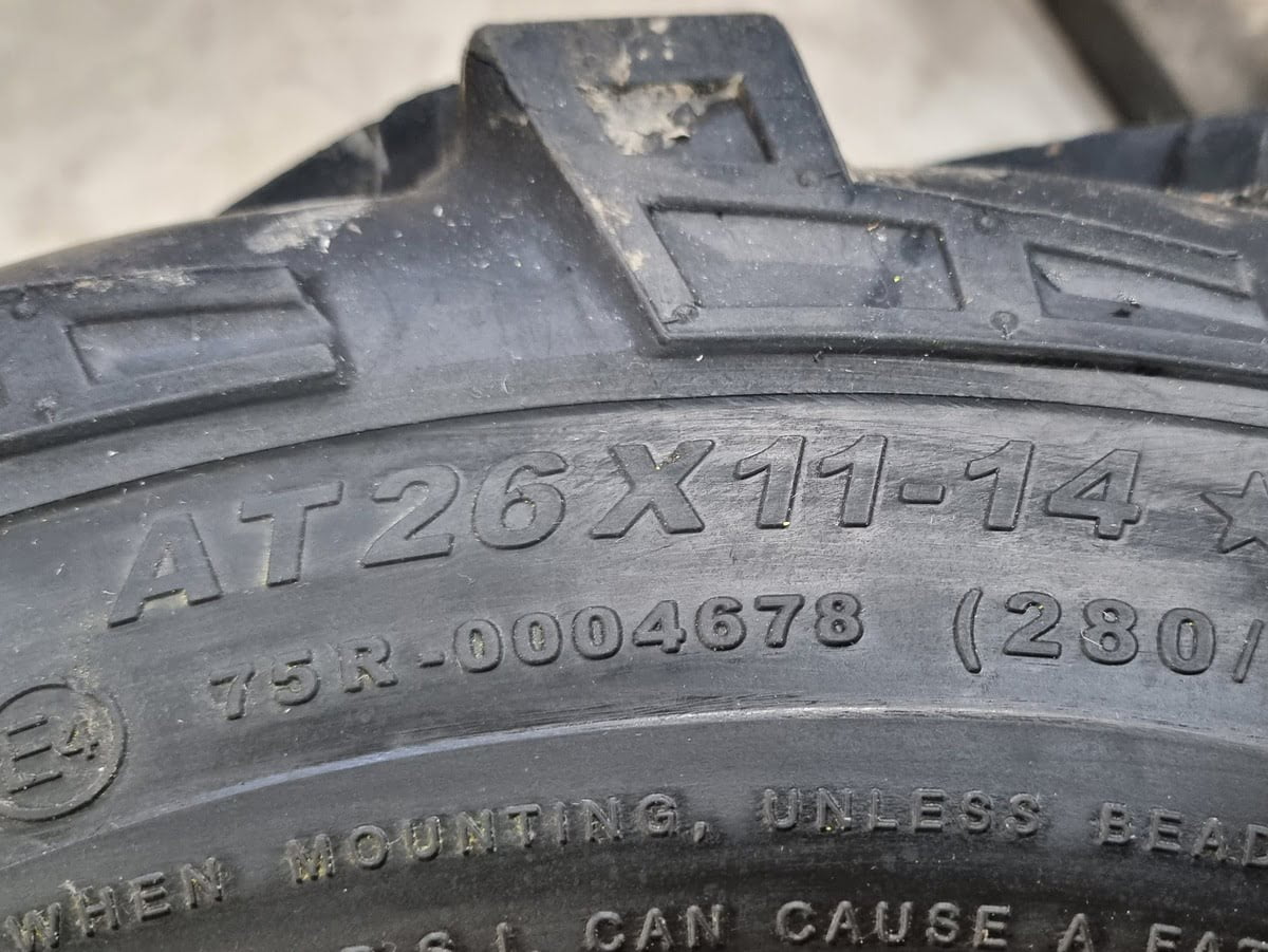 ATV Tire Sizes How To Read The Numbers With Examples